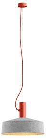 WEVER & DUCRÉ ROOMOR SUSPENDED 1.0 PAR16 Barva: Korálově Červená, Speciální typ: Shade 3.0 | 2.5m, Další parametry: Stínítko: Šedá, Uchycení: Korálov…