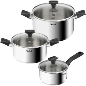 Tefal Sada nádobí Tefal Delicious B925S655, 6 ks nerez