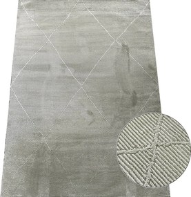 BE Koberec Zurich 1903 GREEN - zelený obdélníkový Rozměr: 60x100 cm
