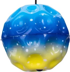 Míček na gumičce s úchytem na suchý zip / Hračka / Pěna / O 6 cm / 5 b