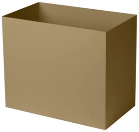 Ferm Living Truhlík na květiny Plant Box Pot large, olive