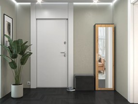 Skříň DUO Antracit + artisan