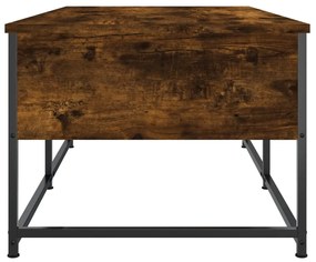 Konferenční stolek kouřový dub 100x51x40 cm kompozitní dřevo - Default Title