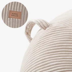 Sedací pytel s podnožkou COMFY 3.0 béžový