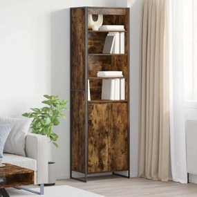 Vysoké skříně Kouřový dub 60 x 36 x 200 cm Kompozitní dřevo 3403030