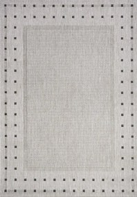 Kusový koberec Floorlux silver/black 20329 120 x 170 cm