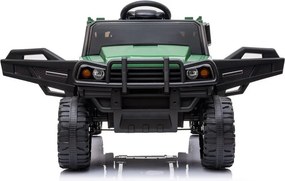 LEAN CARS Bateriové autíčko BDM0926 LED MP3 dálkové zelené