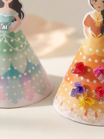 Sinsay - Kreativní sada Poke-Art Craft na zdobení princezen - vícebarevná