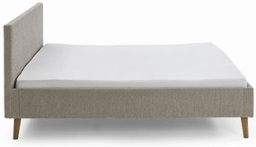 MEISE MÖBEL Čalouněná postel KRETA 180x200cm taupe 2162-10-5000