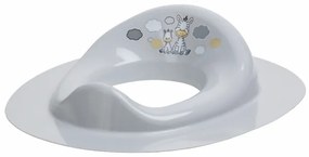 BISK Erga 4 KIDS, dětské WC sedátko Zebra, šedá, ERG-08316
