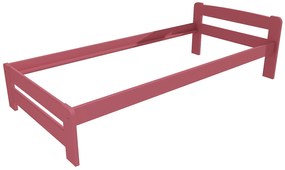 Vomaks Jednolůžková postel VMK009B Rozměr: 100 x 200 cm, Barva: barva růžová