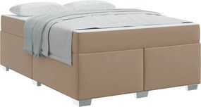 Rám postele Cappuccino 160 x 200 cm PVC 3399245