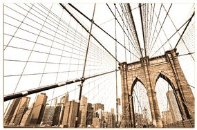 Obraz na plátně - Manhattan Bridge 1925FA (120x80 cm)