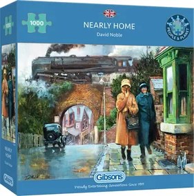 GIBSONS Puzzle Skoro doma / 1000 dílků / 68 × 49 cm