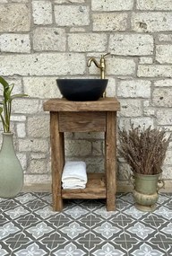 Stará Krása – Ruční výroba Koupelnový nábytek ze starého dubového masivu 80 x 90 x 45 cm