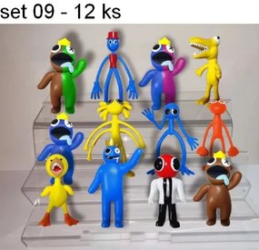Roblox Rainbow Friends set 6, 8 nebo 12 figurek Set: set 09 - 12 ks