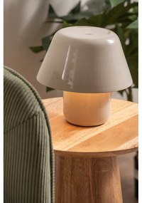 Šedá stolní lampa (výška 19 cm) Afan – Leitmotiv