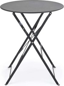 Zahradní balkonový set Perivoli - 2 židle, černá