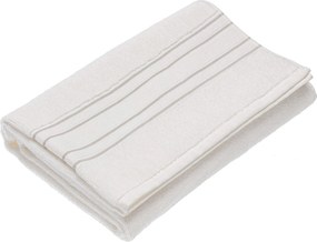 Ručník Gunnar 70x140cm krémově bílá šedá