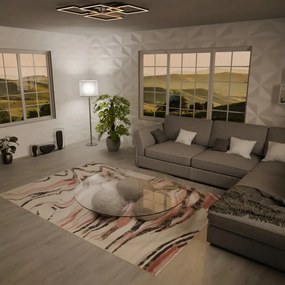 JUTEX Kusový koberec ARTE 09040 P10 růžový BARVA: Růžová, ROZMĚR: 120x170 cm