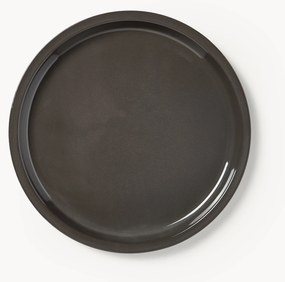 Porcelánové mělké talíře's reaktivní glazurou Dune, 2 ks