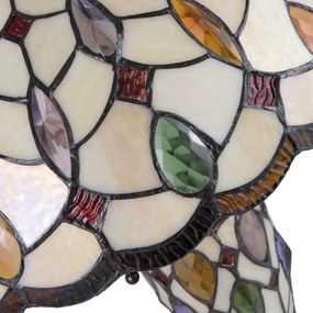 Stolní lampa Tiffany Sun stones - 40*60cm 2x E27/60W