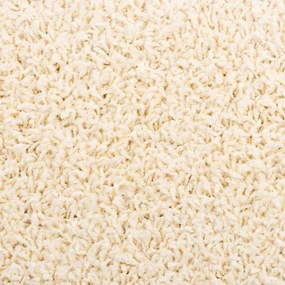 Schodové rohože 20 ks 65 x 21 x 4 cm krémové, půlkulaté, velké 3365849