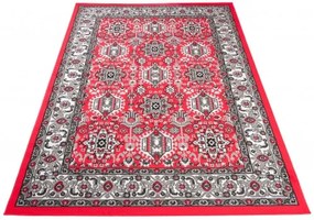 Klasický kusový koberec EUFRAT Z835C červený Rozměr: 70x140 cm