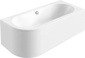 Rea Orion, Akrylová rohová vana, pravá, 150cm, REA-W0096