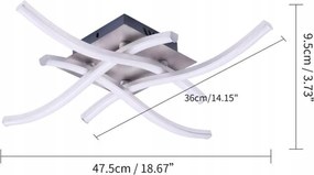 Allomn stropní svítidlo Led 24 W