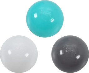 vidaXL Dětský stan na hraní s 250 míčky modrý 120 x 120 x 90 cm [3107743] Barva: Vícebarevné 1