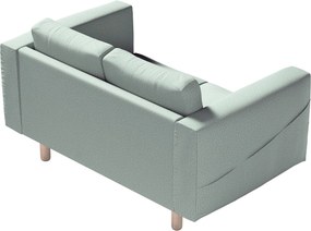 Potah na pohovku IKEA Norsborg 2-místná barva zelená látka pletený vzor