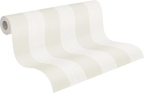 AS Création Vliesová tapeta (krémově bílé, 10,05 x 0,53 m)
