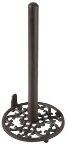 Kovový stojan na kuchyňské utěrky se zarážkou - Ø 16*32 cm