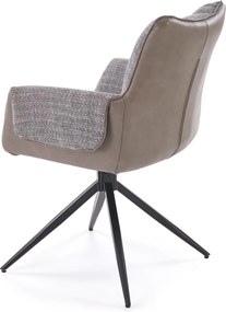 HALMAR K579 židle šedá