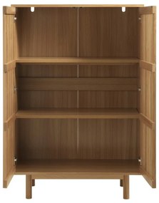 Designová skříňka Calloway 140 cm přírodní dub