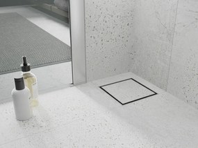 Mexen Flat-Q M13 podlahový vpust čtvercový 15 x 15 cm, inox - 1010015