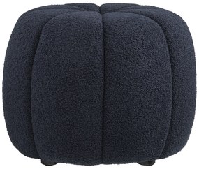 House Nordic Puf PAISLEY tmavě modrý