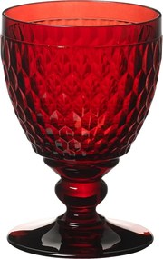 Villeroy&Boch Boston coloured sklenice na vodu red 99 mm, 250 ml