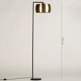Stojací designová lampa Pallas Bond Gold