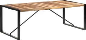 vidaXL Marketos Jídelní stůl 220 x 100 x 75 cm masivní dřevo