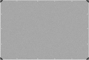 Krycí plachta s kovovými oky Gardlov 24652 120g/m2, 3x4m, stříbrná