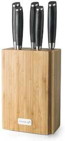 G21 Blok na nože G21 Gourmet Damascus, bambusový pro 5 nožů G21-60022250