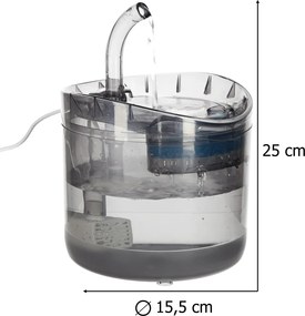 Creative Corner Napáječka pro psy a kočky automatická napáječka USB 1,8l čisticí filtr