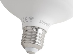 Sada 5 chytrých LED žárovek E27 G120 Matné RGBW 9W 806 lm 2700-6500K