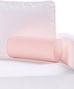 Jednoduchý válečkový polštář barva růžová
