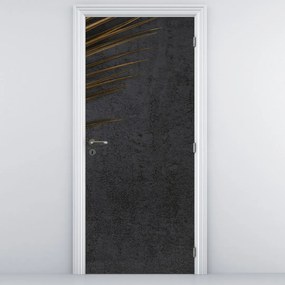 Fototapeta na dveře - Zlaté listy (95x205cm)