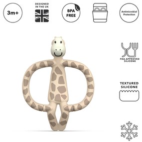 Matchstick Monkey Kousátko a zubní kartáček Gigi Giraffe