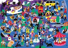 EDUCA Puzzle Puzzleflix / 500 dílků