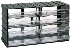 ArtPlast Modulová skříňka se zásuvkami, 382 x 148 x 230 mm, 8 zásuvek